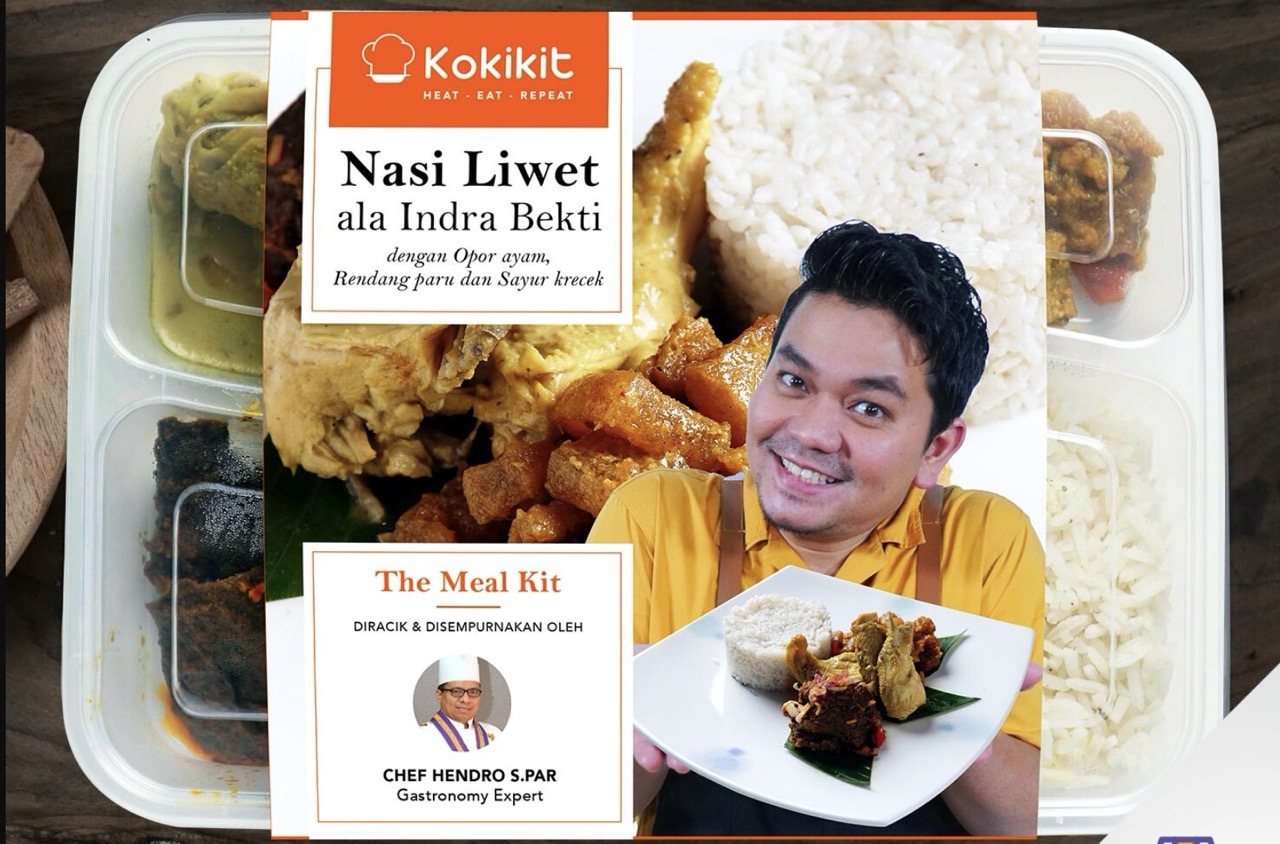 Nasi Liwet Rendang Paru Kokikit: Produk Ready to Eat Enak